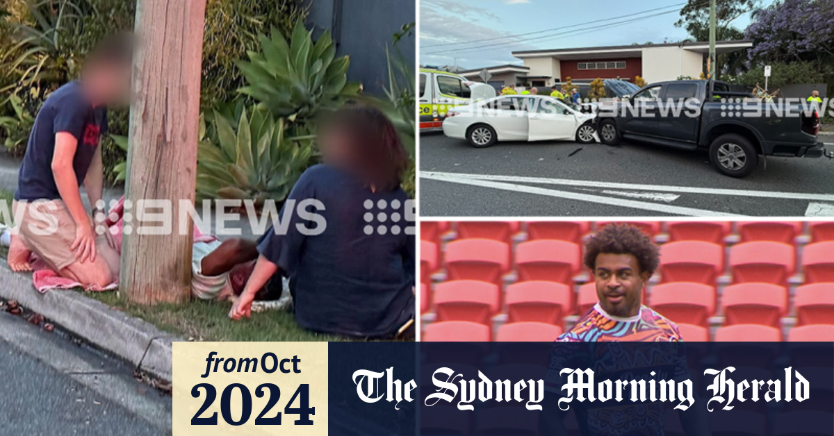 Video: Broncos player Ezra Mam involved in car crash